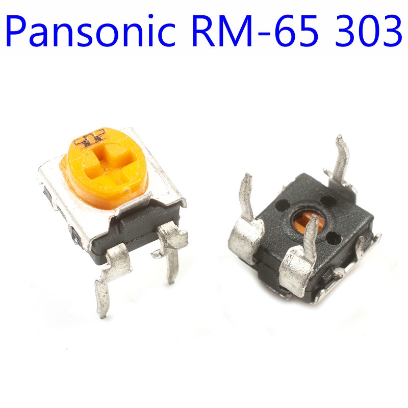 Pansonic 303 30KR 30KΩ RM065 Trimpot 微調電位器可變電阻器 | 蝦皮購物