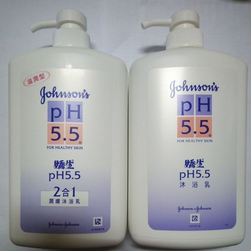 一瓶119元 嬌生ph5.5沐浴乳/潤膚沐浴乳(2合1)1000ml | 蝦皮購物