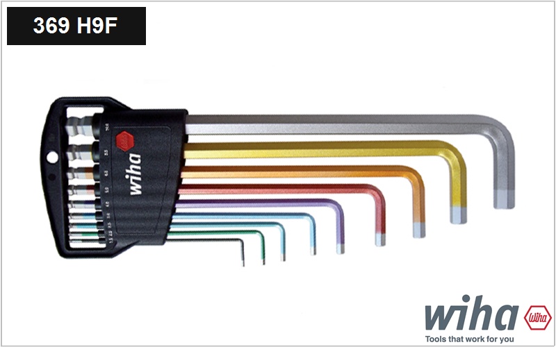 德國 Wiha 9件L型六角球頭扳手組 369 H9F / 全新品公司貨 | 蝦皮購物