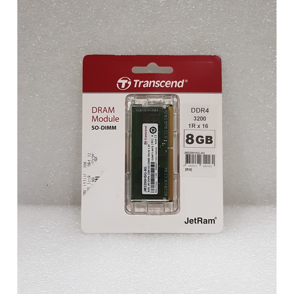 創見 JETRAM NB DDR4 3200 8G 16G 32G RAM 8GB 16GB 32GB 筆電專用 記憶體 | 蝦皮購物