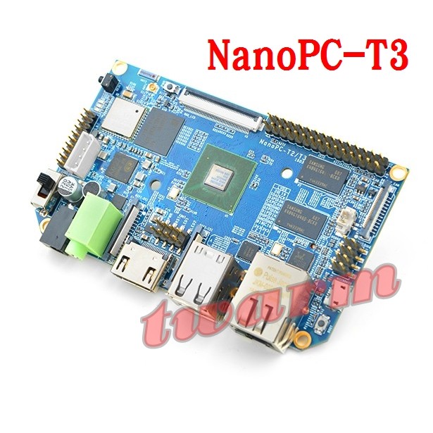 TW16526 / NanoPC-T3，6818開發板,Ubuntu安卓5.1,WiFi藍牙,八核A53卡片電腦 | 蝦皮購物