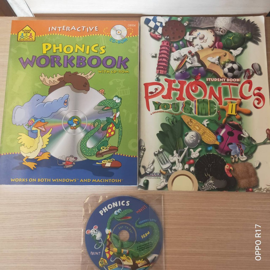 Interactive Phonics Workbook互動式自然發音 | 蝦皮購物