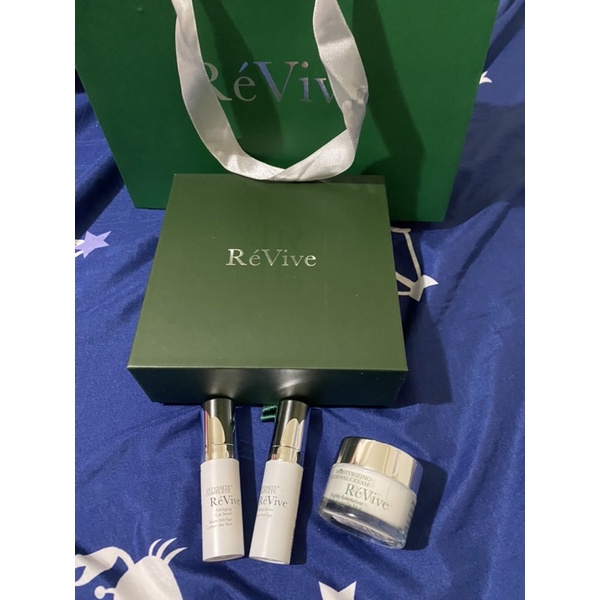 現貨 ReVive 六胜肽臉部抗皺精華 5ml 光采再生活膚霜 15ml 六胜肽眼部抗皺精華 3ml 旅行組 | 蝦皮購物