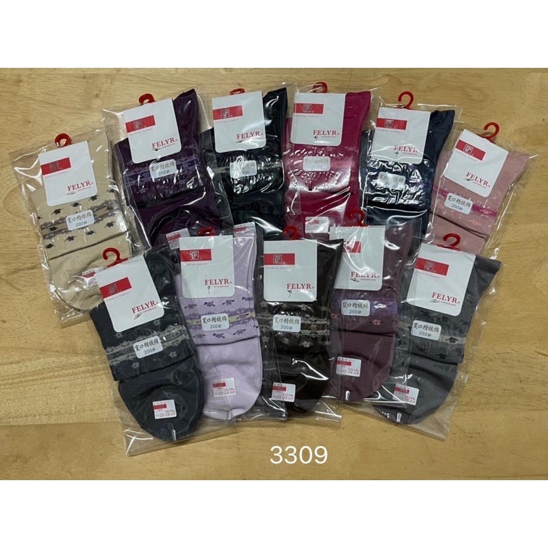 費拉棉襪 FELYR 3309-1/2寬口少女襪 精梳棉少女襪 12雙超組合一雙43元 台灣製造 6雙組&12雙超 | 蝦皮購物