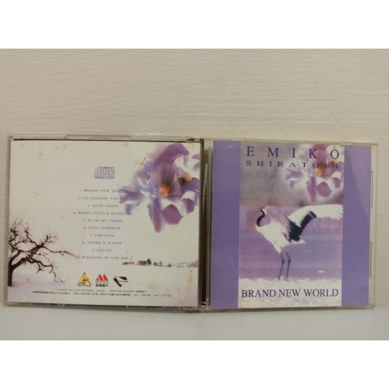 二手CD 白鳥英美子 Emiko Shiratori Brand New World 新世界 E128 | 蝦皮購物