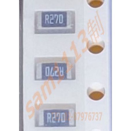 113電阻 CHIP R 1206 0.27歐姆 印R270 / 0.3歐姆 印R300 5% 晶片型SMD 貼片電阻 | 蝦皮購物