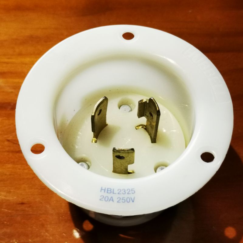 全新 HUBBELL 工業級公插 HBL2325 20A 250V | 蝦皮購物