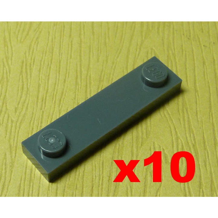 【小荳樂高】LEGO 深灰色 1x4 薄板上帶2豆(10個) Plate 4598769 41740 92593 | 蝦皮購物