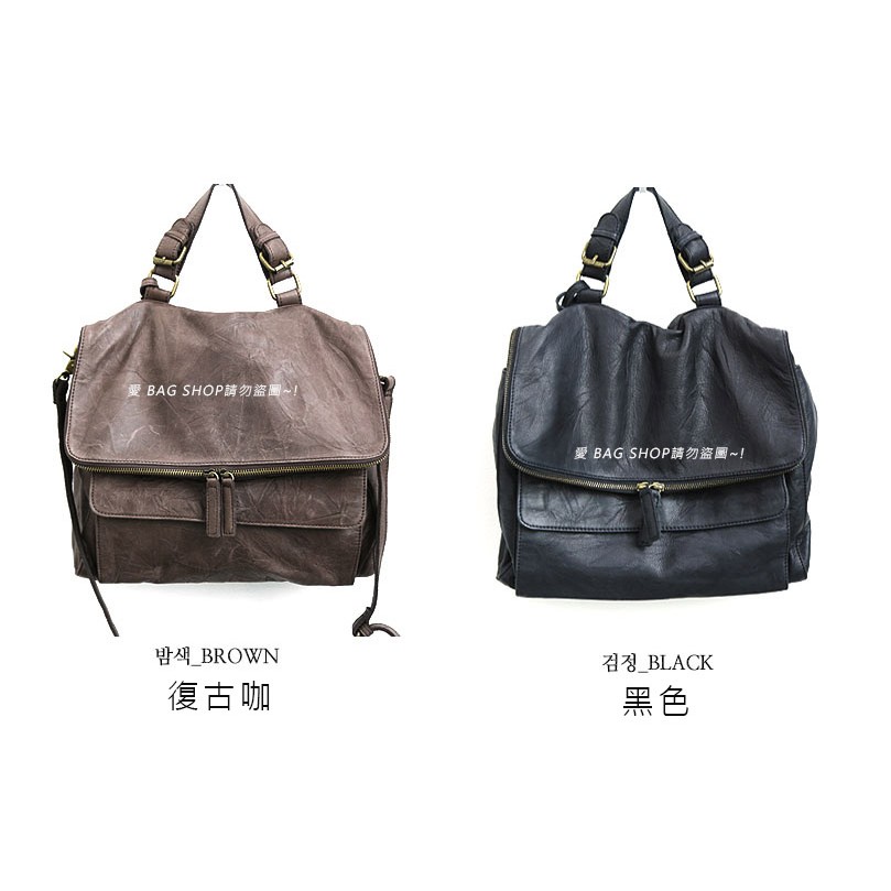 愛 BAG SHOP 韓包專賣 萬年 經典款 輕量 復古 蹂洗 牛皮革 肩背包 托特包 4450 預購 DAAD | 蝦皮購物