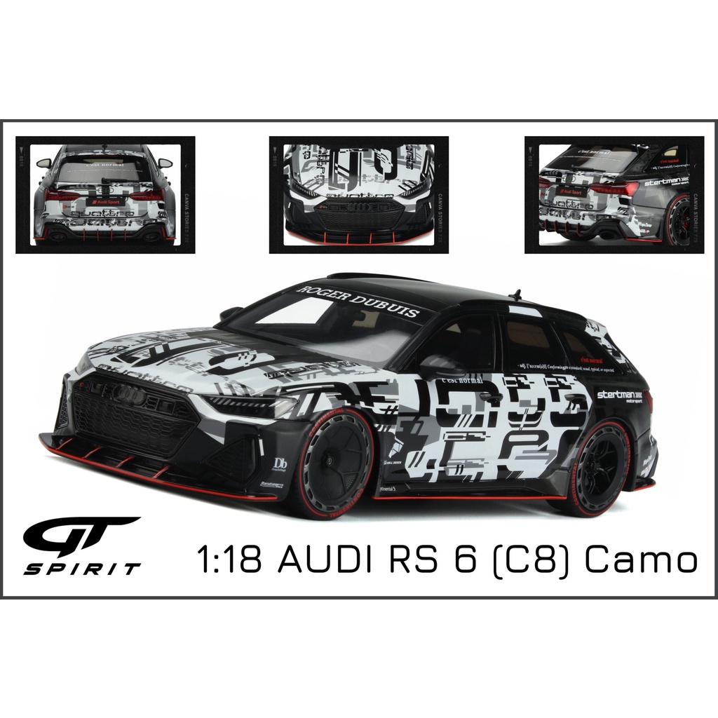 【模例】GT Spirit 1/18 AUDI RS 6 AVANT BODY KIT - 'Leon' (GT348) | 蝦皮購物