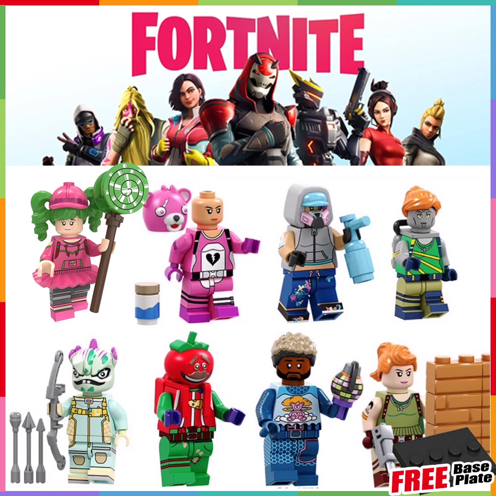 Pg8203 Fortnite Minifigures Zoey Cuddle Team Leader Teknique | 蝦皮購物