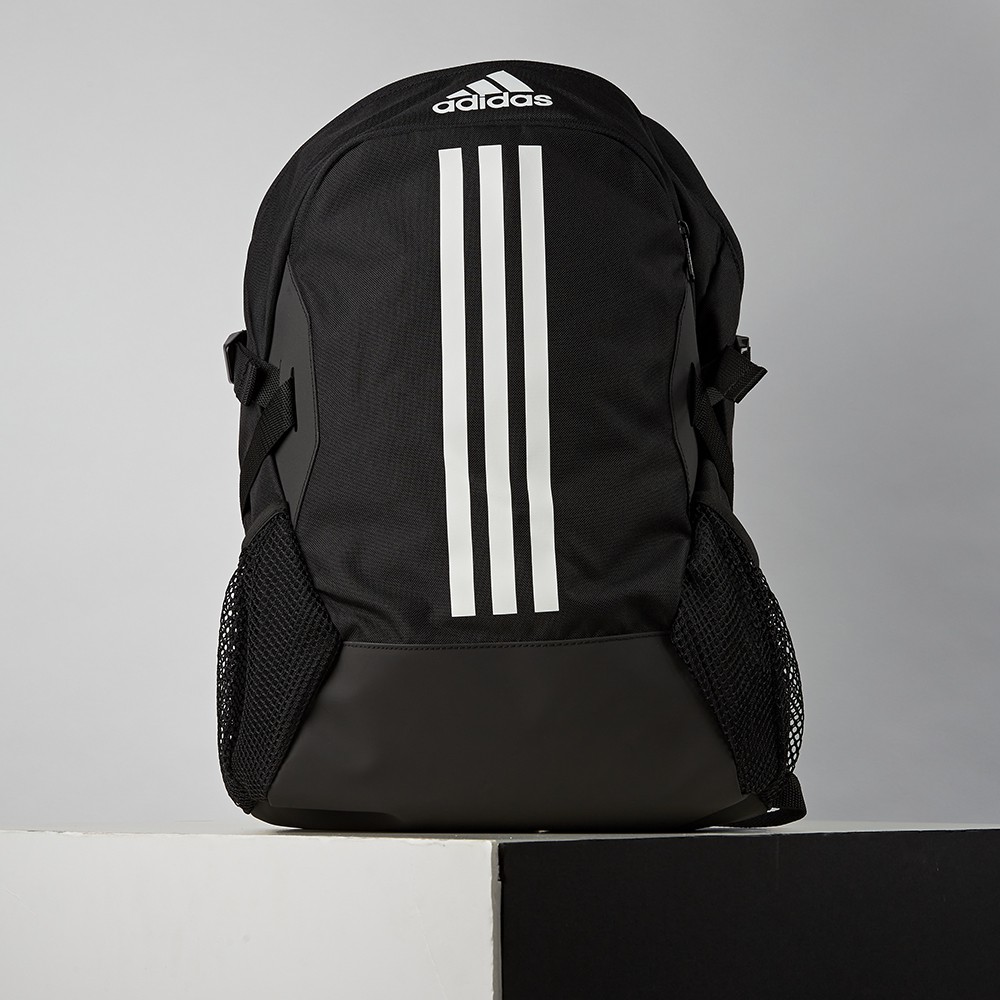 Adidas Power V 黑白 運動 休閒 雙肩 後背包 FI7968 | 蝦皮購物
