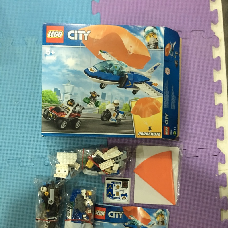 LEGO 樂高 CITY 城市系列 60208 航警降落傘追捕 | 蝦皮購物
