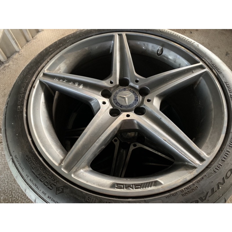 賓士 W205 AMG 18寸鋁圈含胎 | 蝦皮購物