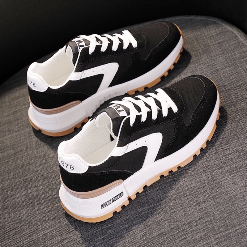 【Joyishoes 台灣出貨】綁帶休閒鞋 運動鞋 厚底透氣休閒鞋 綁帶鞋 老爹鞋 偏小版 老爹鞋 休閒鞋#2218 | 蝦皮購物