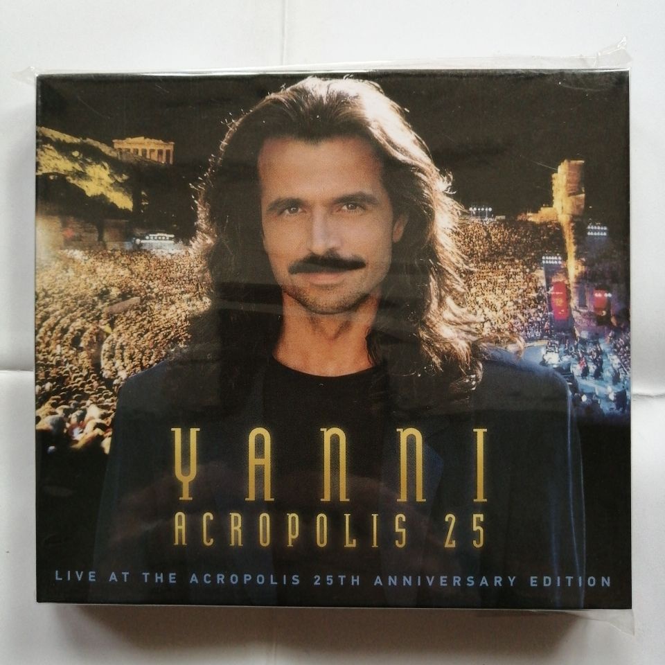 雅尼 Yanni Live at the Acropolis 25th 豪華版 CD+DVD 發燒天碟 示範碟 原聲碟 | 蝦皮購物
