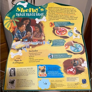預購 Educational Insights 幼兒兒童桌遊 Shelby’s Snack Shack Game 4+ | 蝦皮購物