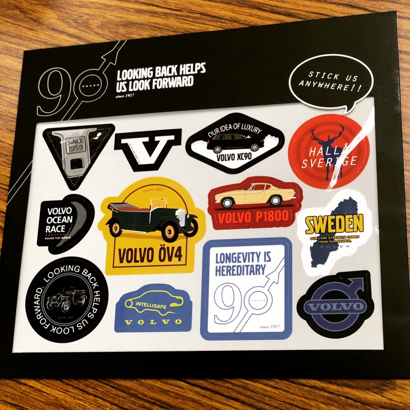 Volvo 原廠貼紙 富豪汽車 | 蝦皮購物