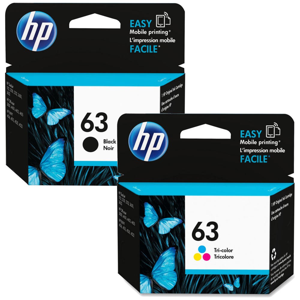 [超級碳粉]含稅 原廠 HP 63 全新原廠墨水匣 HP F6U62AA F6U62A 1110 3630 63XL | 蝦皮購物