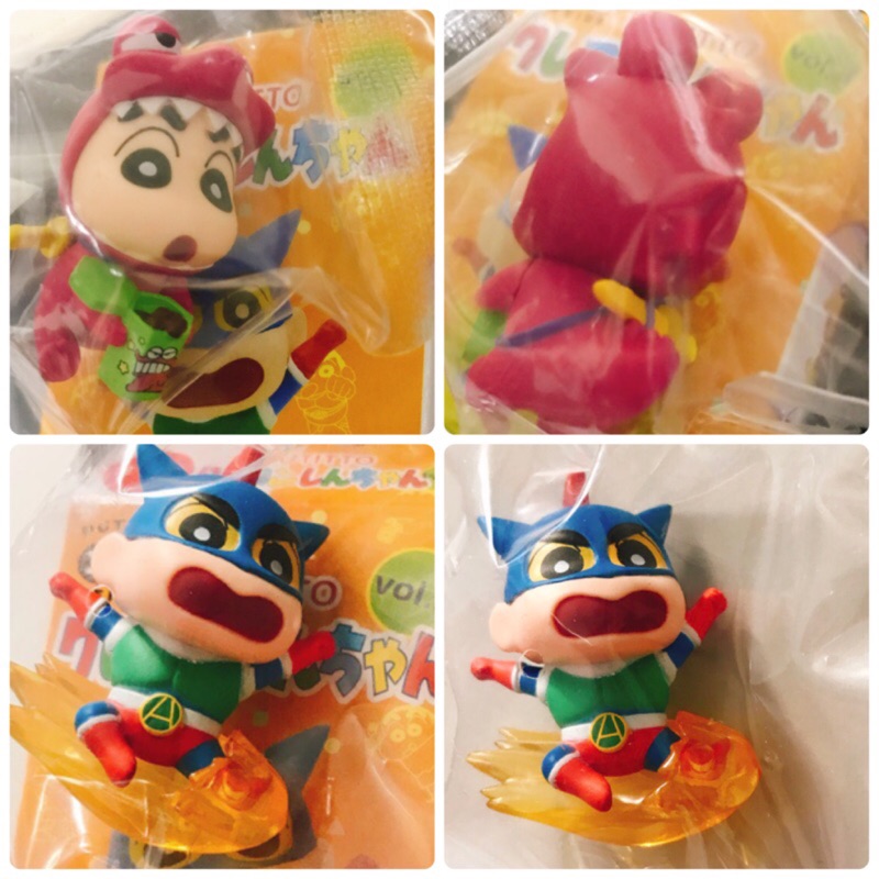 日版 蠟筆小新杯緣子 動感超人 盒抽 小新 恐龍小新 盒玩全新 扭蛋 轉蛋 食玩 杯緣子 杯緣 | 蝦皮購物