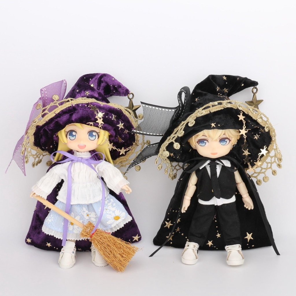 《現貨》【風閣】魔法 套裝- ob11 黏土人 gcs ymy 12分娃 套裝 ob11套裝 魔法 斗篷 披風 女巫 | 蝦皮購物