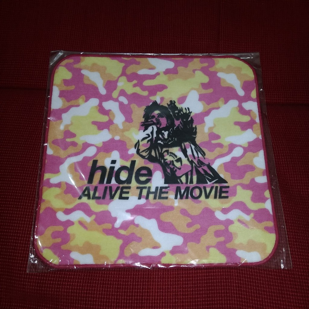 hide迷彩方巾 / hide ALIVE THE MOVIE 松本秀人 X JAPAN X-JAPAN | 蝦皮購物