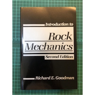 GOODMAN｜INTRODUCTION TO ROCK MECHANICS 2/E 1989 | 蝦皮購物