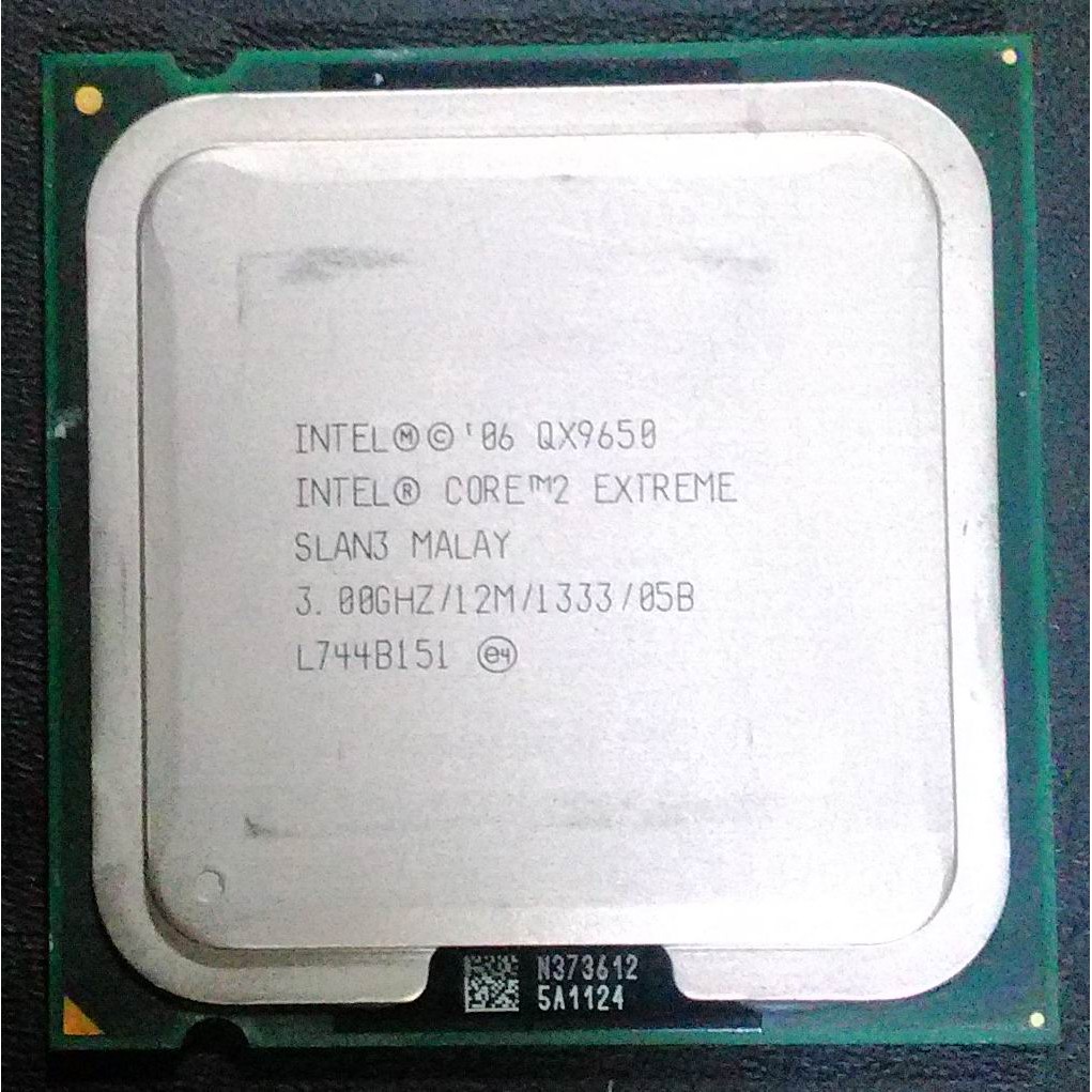 【二手】INTEL QX9650 CORE 2 EXTREME 四核 775 CPU | 蝦皮購物