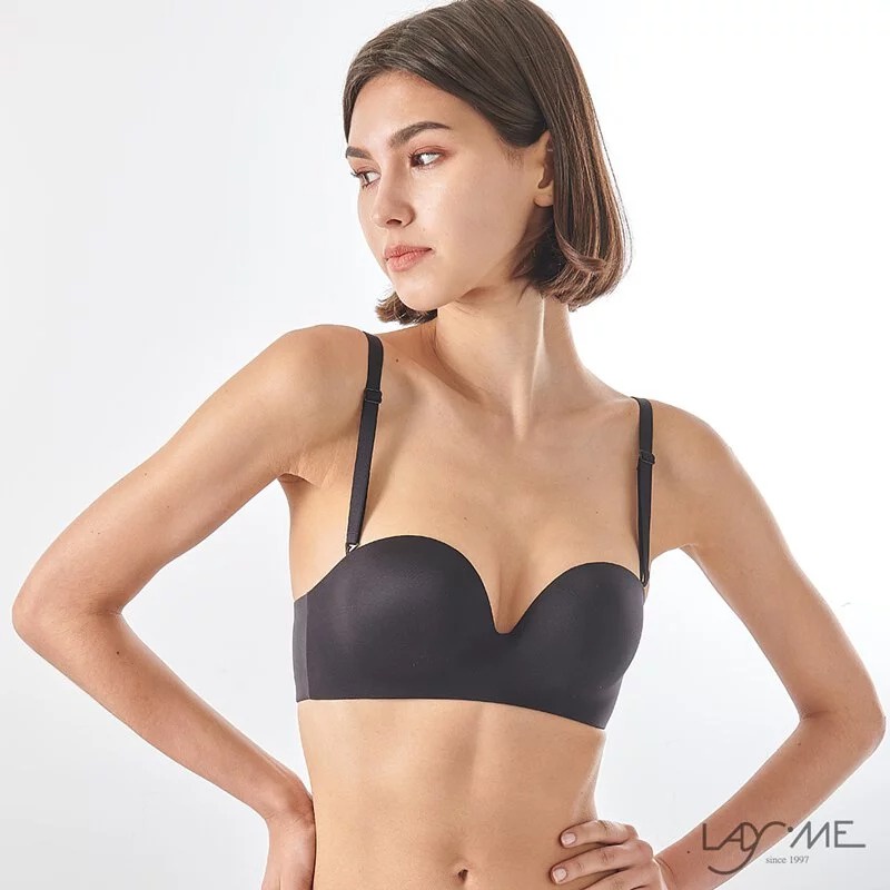LadyMe 無鋼圈內衣-唯美公主-黑色成套內衣【A-B罩杯】 | 蝦皮購物
