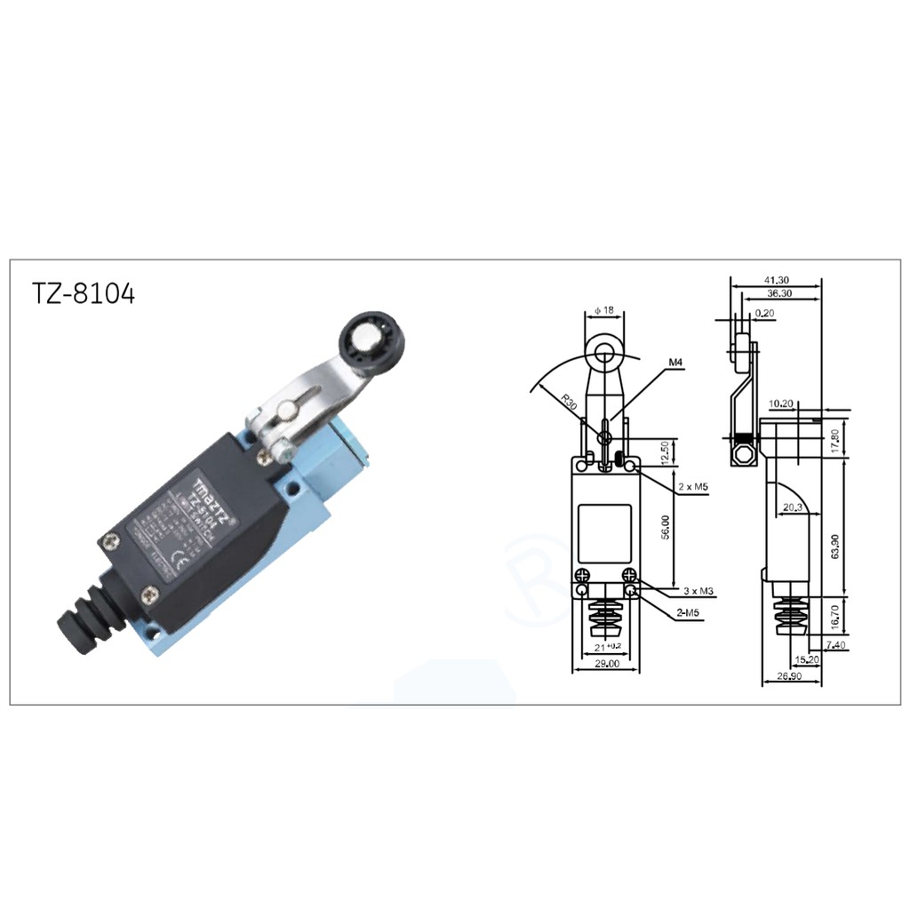 永得 TMAZTZ 限動開關 微動開關 TZ-8104 全新附螺絲 | 蝦皮購物