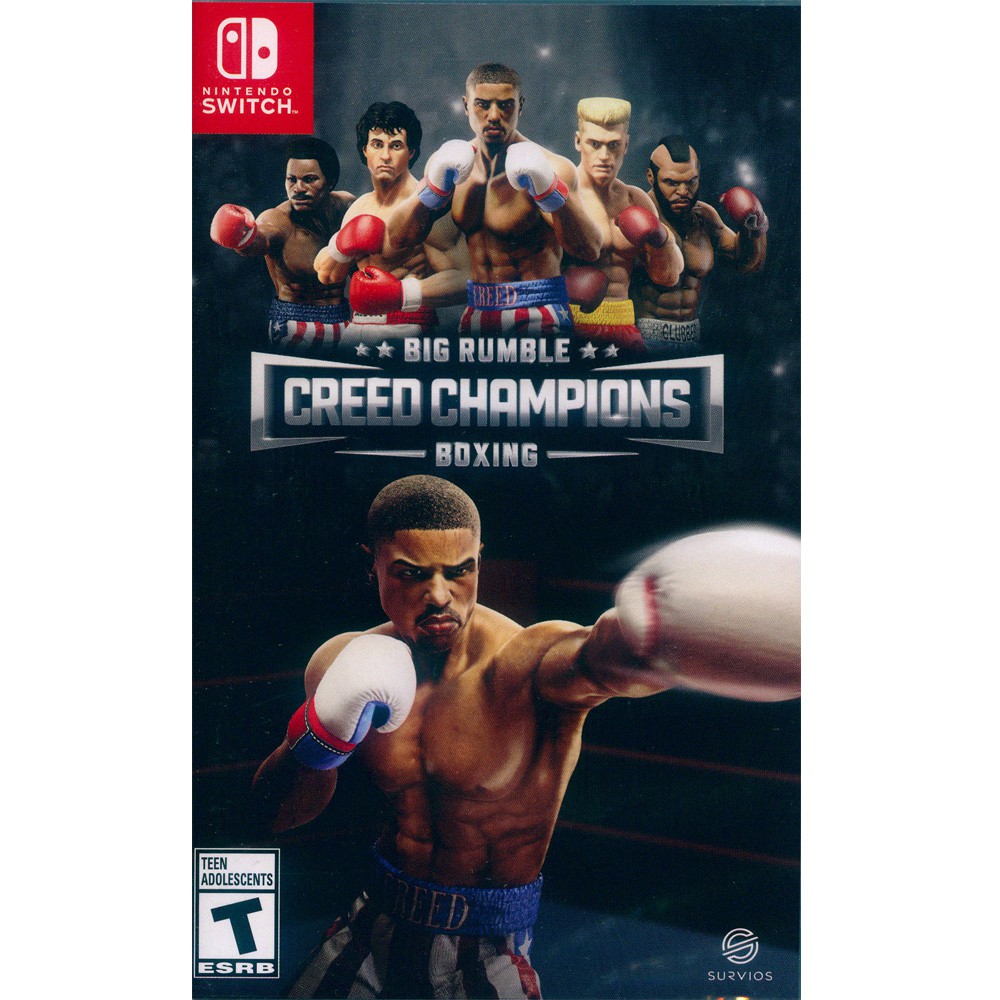 NS SWITCH 拳擊大亂鬥 金牌拳手 英文美版 Big Rumble Boxing : Creed 【一起玩】 | 蝦皮購物