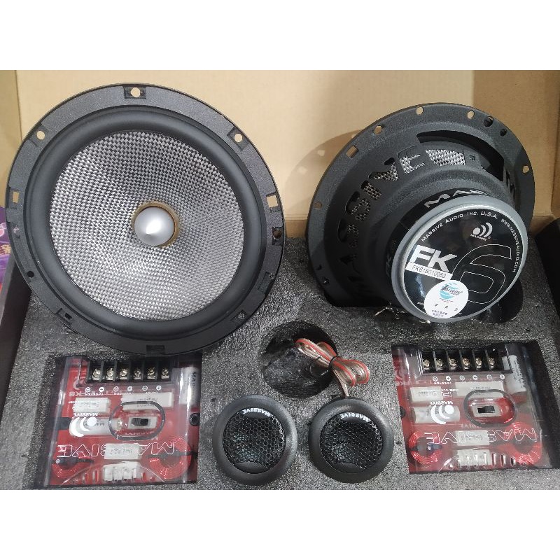 MASSIVE FK-6 6.5吋 汽車分音喇叭 320W | 蝦皮購物