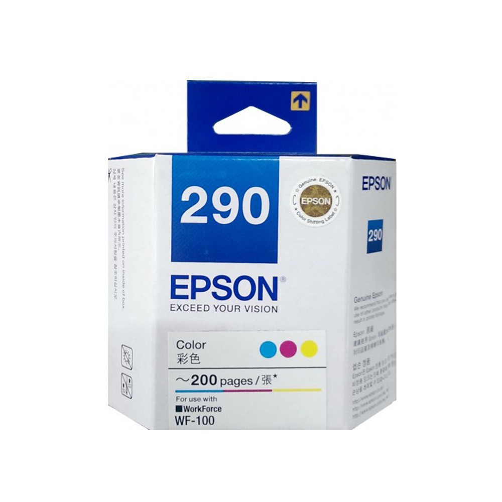 [超級碳粉]含稅 原廠 EPSON 289 290 T289 T290 全新原廠墨水匣 WF100 100 WF-100 | 蝦皮購物
