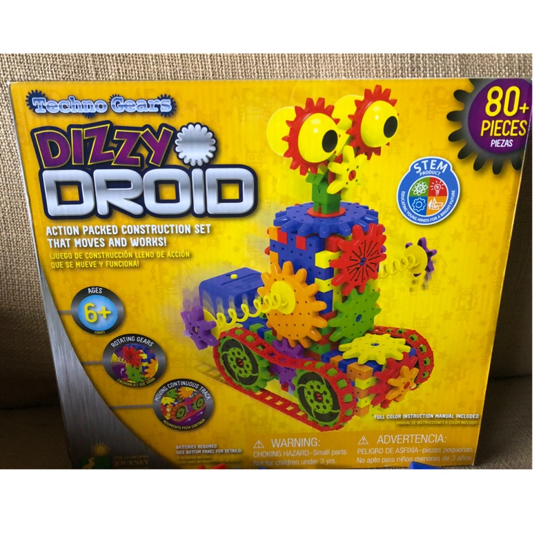 Dizzy Droid TECHNO GEARS 3D建構玩具 二手 | 蝦皮購物
