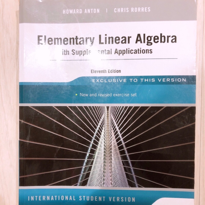 Elementary Linear Algebra 線性代數 | 蝦皮購物
