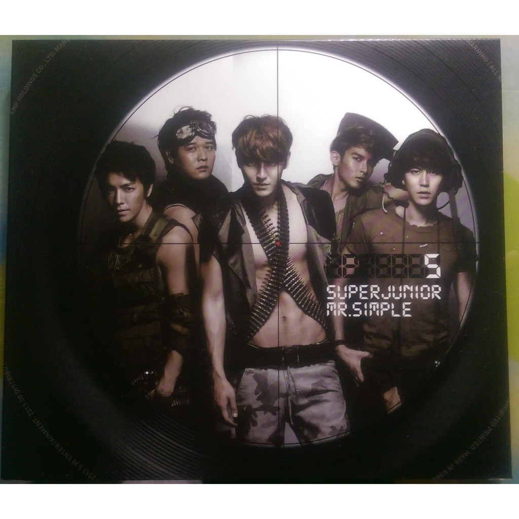 [二手CD]Super Junior-Mr.Simple(韓國進口B版) | 蝦皮購物