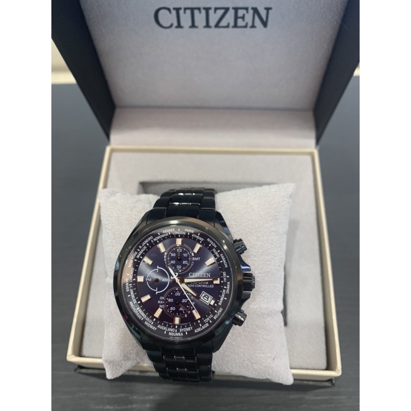 Citizen 星辰 亞洲限定 電波 光動能 時尚男錶 AT8205-83L | 蝦皮購物