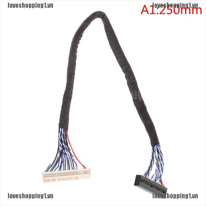 Lovn LVDS 連接線 FIX-30P-S6 30pin 雙 2 ch 6 位雙 6bit LCD 面板屏幕 | 蝦皮購物