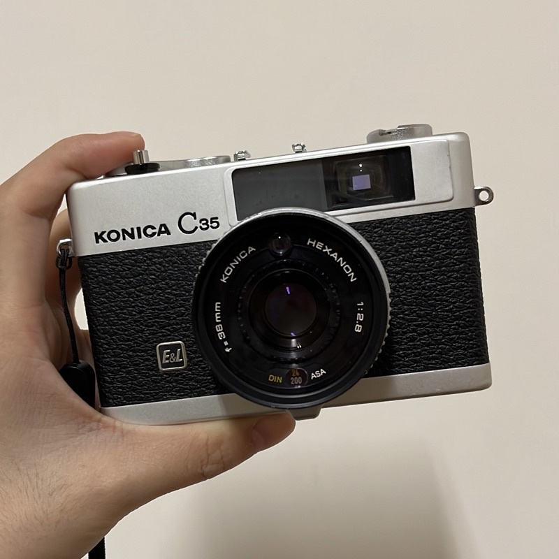 Konica C35 EL 底片相機 隨身機 | 蝦皮購物