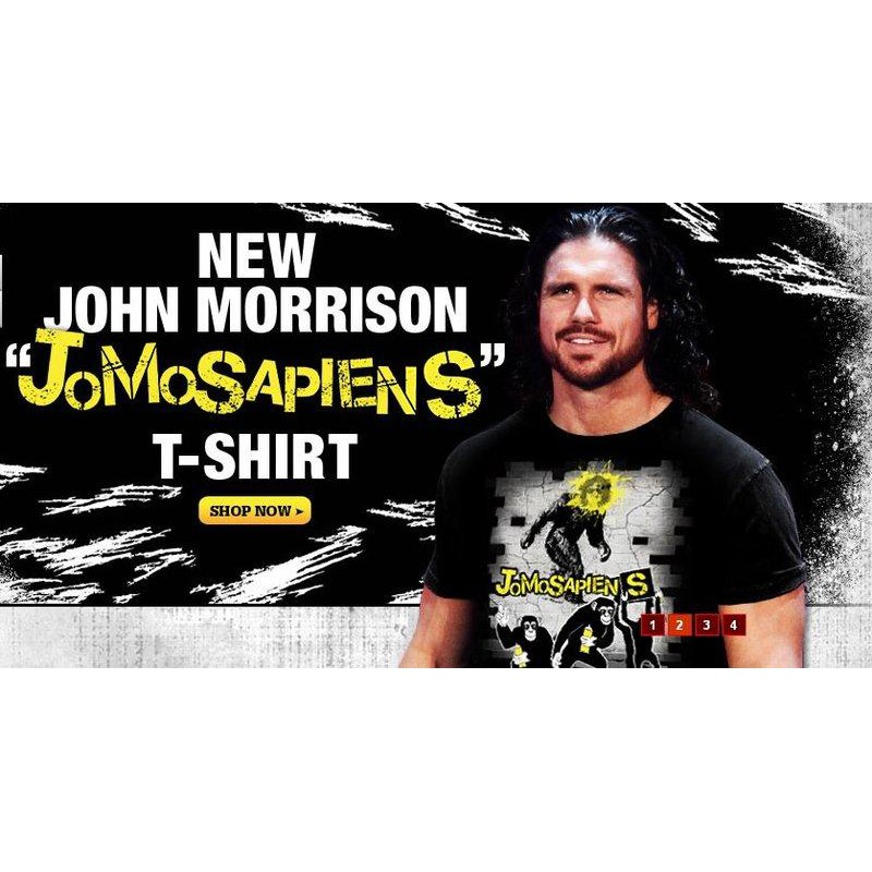 ☆阿Su倉庫☆WWE摔角 John Morrison JoMo Sapiens T-Shirt JOMO華麗進化絕版款 | 蝦皮購物