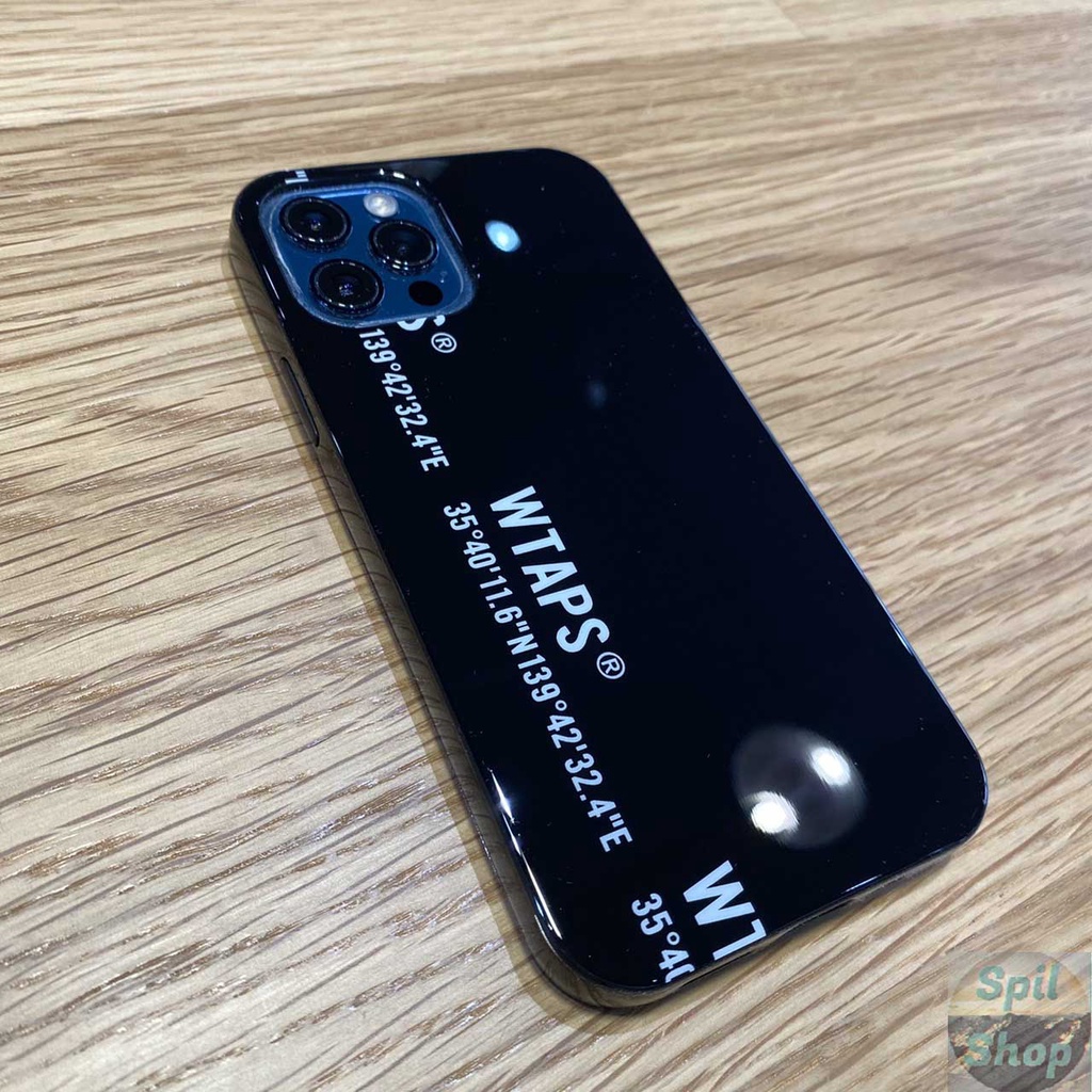 【Spil_shop】現貨 Wtaps BUMPER IPHONE CASE 手機殼 軟殼 黑 白 12 12pro | 蝦皮購物