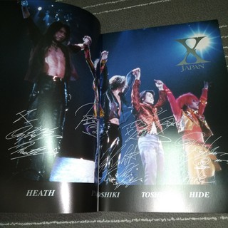 X JAPAN 場刊 1997 The Last Live / XJAPAN 最後演唱會 寫真集 全員印刷簽名 演唱會 | 蝦皮購物