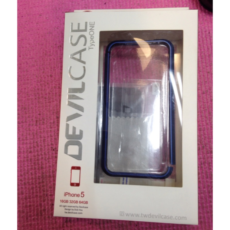 Devilcase iphone5 鋁合金保護框 i5/5s 保護框 二手舊品 | 蝦皮購物