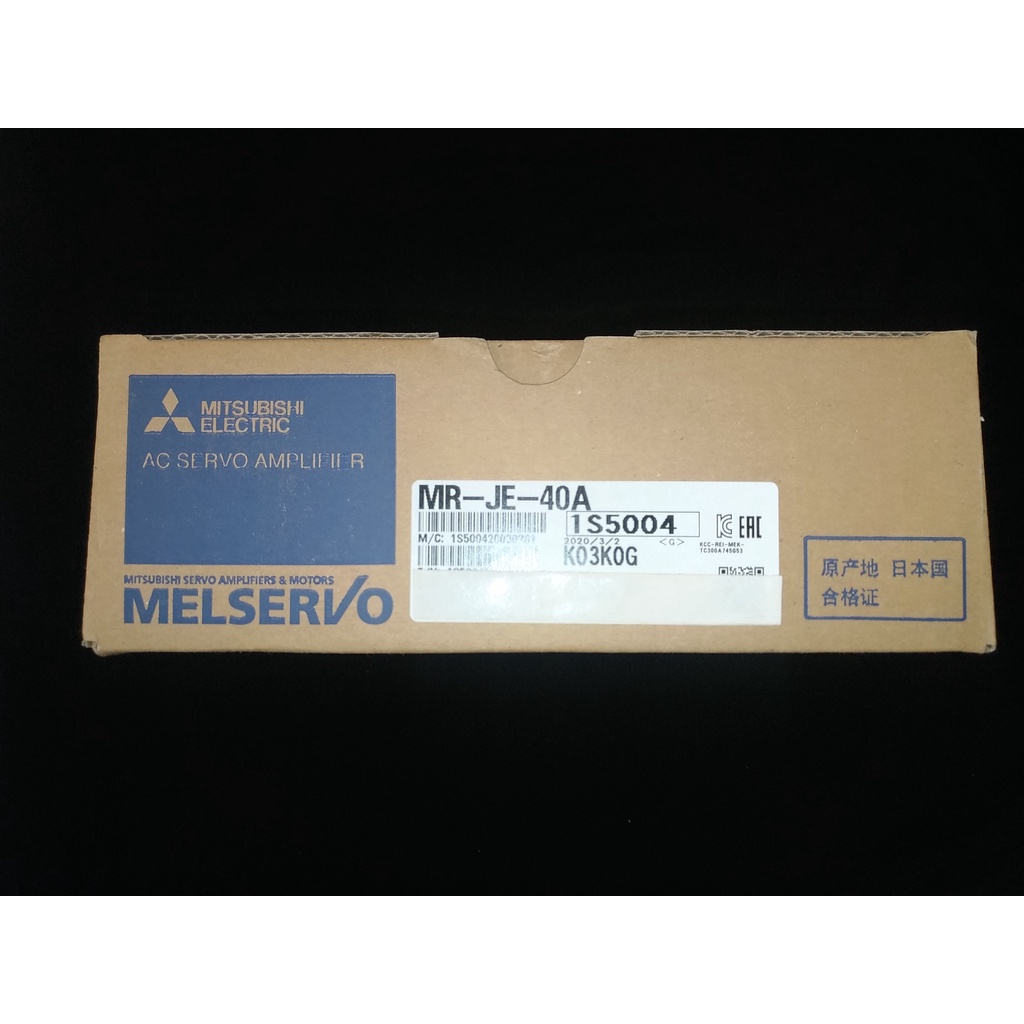 [自動控制網~保證低價] 全新 MR-JE-40B MR-JE-40A 原裝三菱 400W 伺服馬達驅動器 | 蝦皮購物