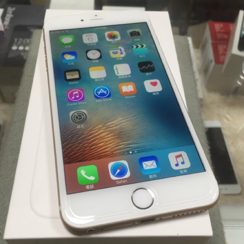 二手Apple iPhone 6 plus 64G iphone6+ i6+ 金 外觀漂亮 功能正常 售14500元 | 蝦皮購物