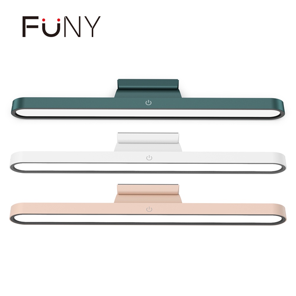 FUNY 吸附式 便攜護眼LED三色光檯燈 (USB充電/隨意黏貼/磁吸轉軸可自由調節角度) | 蝦皮購物