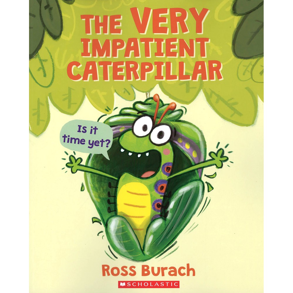 THE VERY IMPATIENT CATERPILLAR｜英文故事繪本童書外文書英文書【麥克兒童外文書店】 | 蝦皮購物