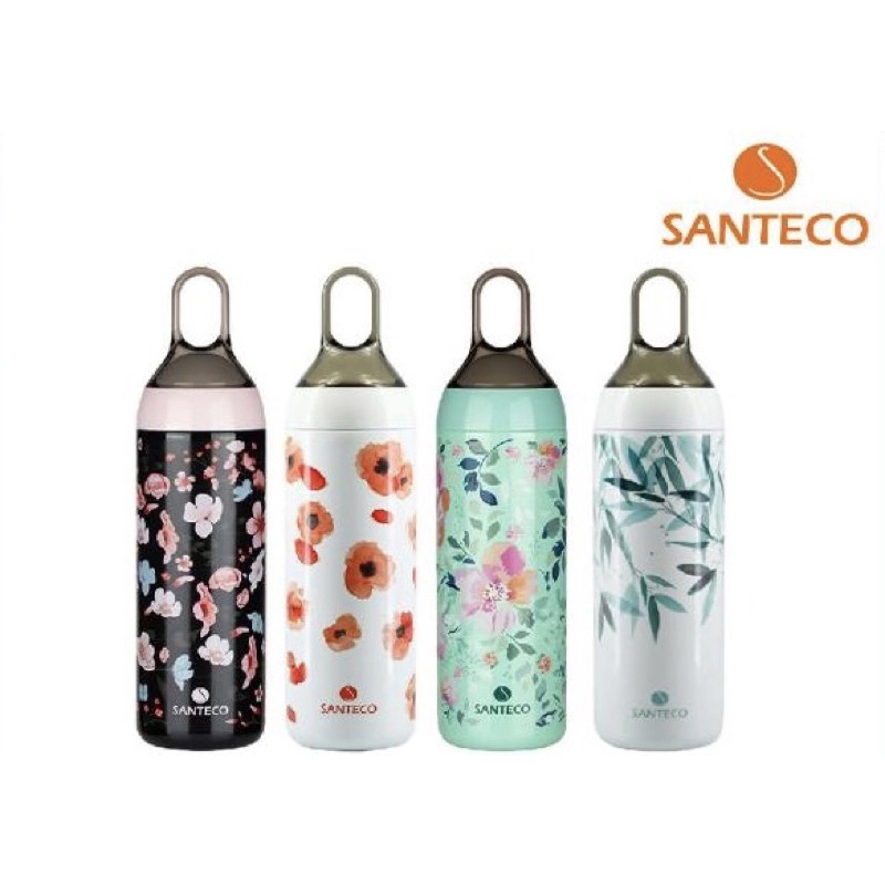 現貨‼️福利品 法國Santeco YOGA ART系列 保溫瓶 盛綻 清竹 小夜曲 花錦 四色 雙層真空 304不鏽鋼 | 蝦皮購物