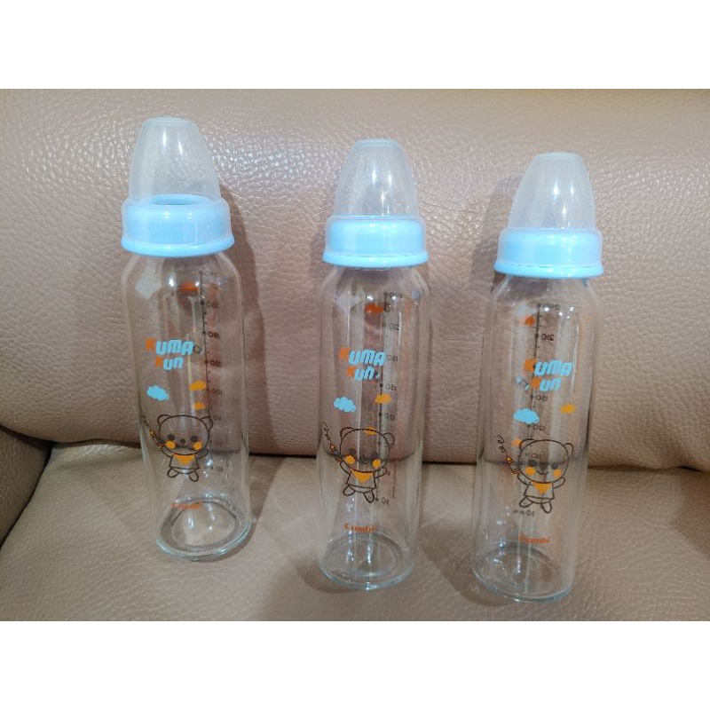 二手 優生 小獅王 combi nurser 標準 一般 口徑 玻璃 pes 奶瓶120ml 150ml 240ml | 蝦皮購物