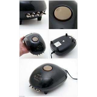 蝦兵蟹將【日本 GEX-五味】J-86 e~AIR 可調式靜音空氣幫浦 9000FB【四孔/10L/min/組】打氣機 | 蝦皮購物